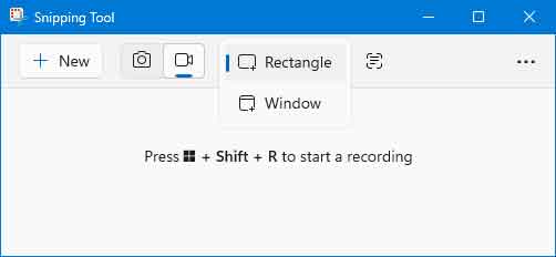 How to capture images and videos in Windows 11 with the Snipping Tool